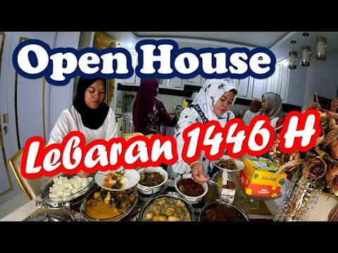Open House Lebaran Idul Fitri 1446 H, Suasana Kegembiraan di Hari Raya ...