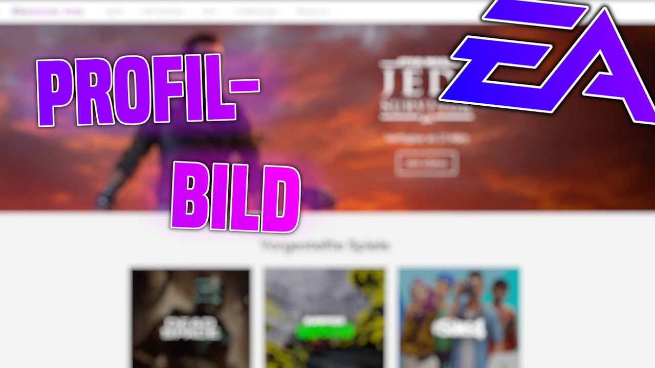 EA (Origin) PROFILBILD ändern (Eigenes Bild & Avatar) | So geht´s - YouTube