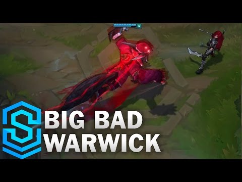 Big Bad Warwick (2017 Rework) Skin Spotlight - Pre-Release - League of Legends