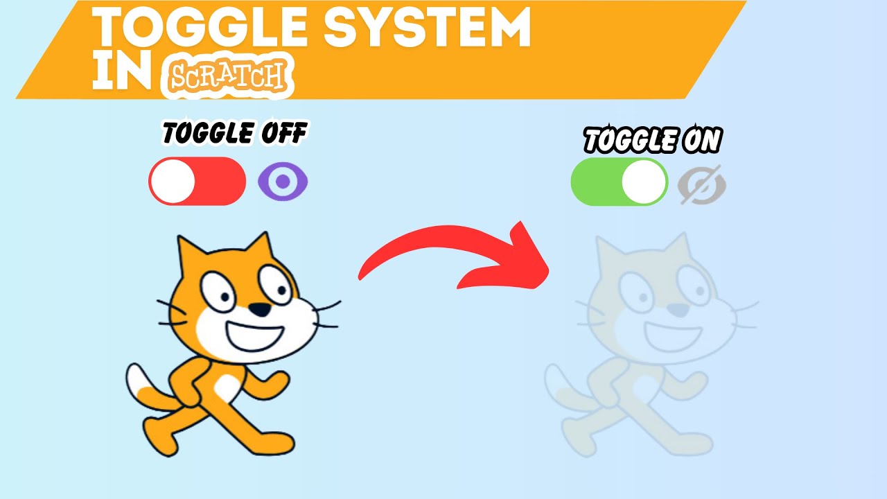 How to make a toggle system in scratch - YouTube