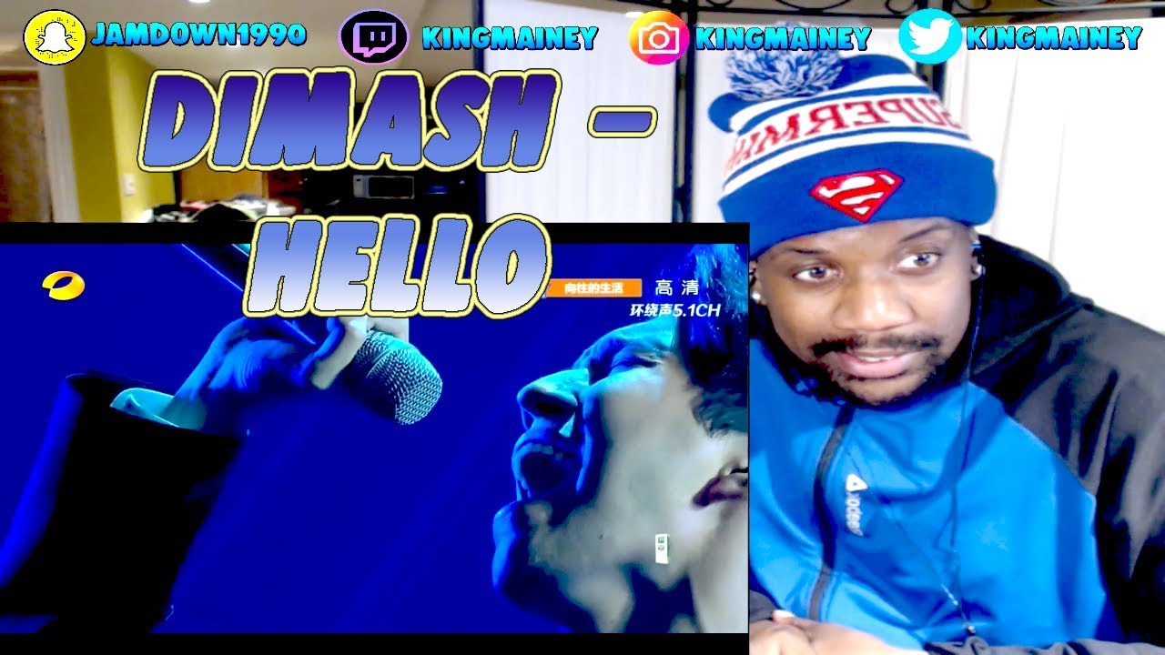 (KAZAKH)迪玛希 Dimash《Hello》 - 单曲纯享《歌手2018》EP14 Singer 2018【歌 REACTION ...