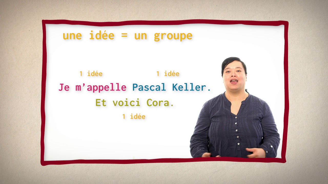 La phonétique 01 Le groupe rythmique - YouTube