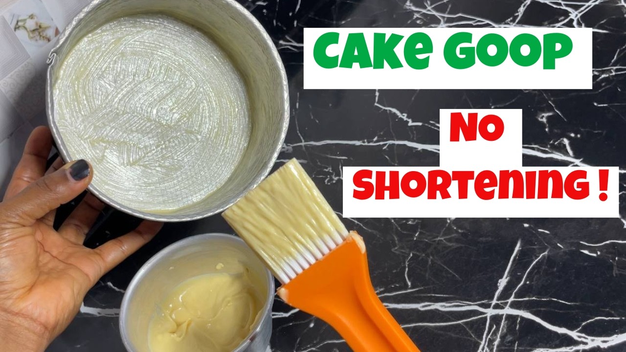 Homemade Cake Goop | Easy Pan Release for Nigerian Cakes - YouTube