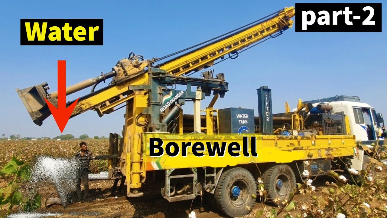 Borewell Drilling | 900 ft. deep borewell in farming land for ...