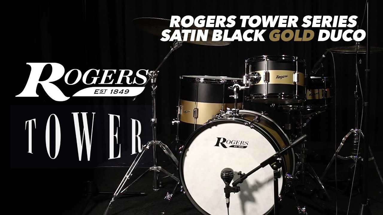 Rogers Tower Series Satin Black Gold Duco (No Talk) - YouTube