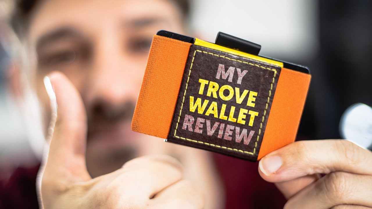My TROVE Wallet REVIEW, with a 50mm F1.8 , 50$ lens ! - YouTube