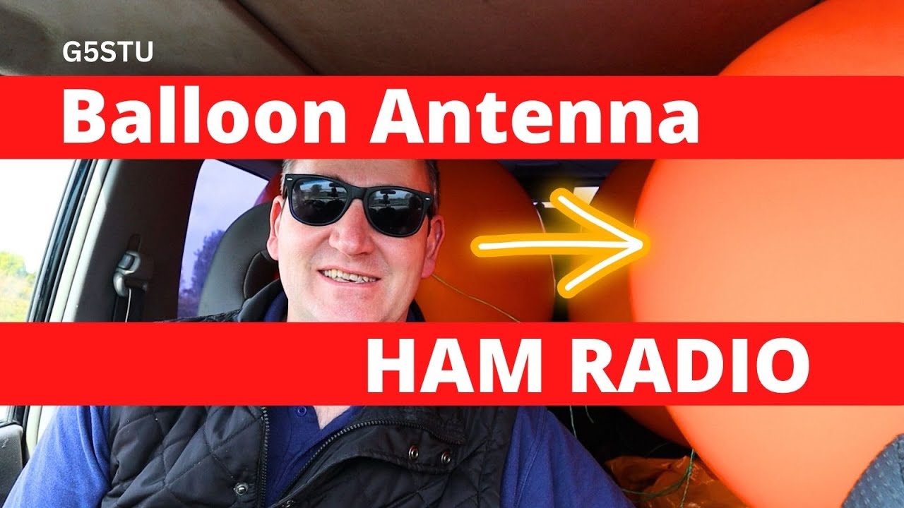 HAM RADIO Helium Balloon Random Wire Antenna - Marconi Day 2023 - YouTube