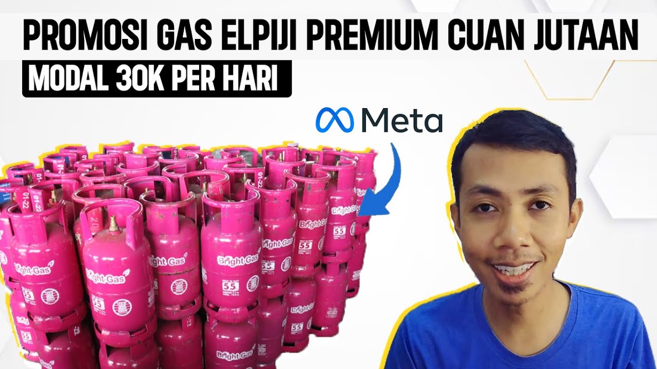 JUAL GAS ELPIGI Non SUbsidi Pake Iklan META RAUP JUTAAN Rupiah! Cara ...