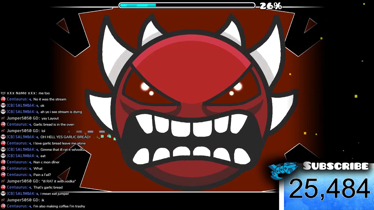 [Geometry Dash] God Eater 87% (20% Fluke!) - YouTube