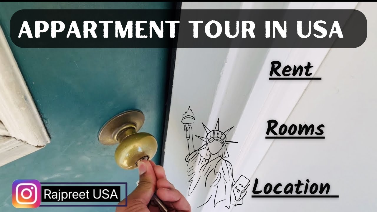 Apartment tour in USA. How much people pay for rent in USA.how to find ...