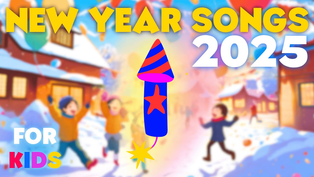 New Year Songs For Kids Mix 2025 🎆 - YouTube