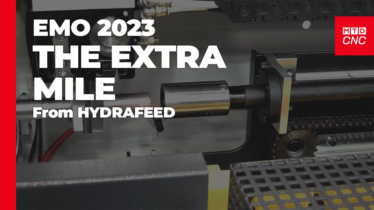 HYDRAFEED at EMO 2023 showcase Top Automazioni bar feed, perfect for ...