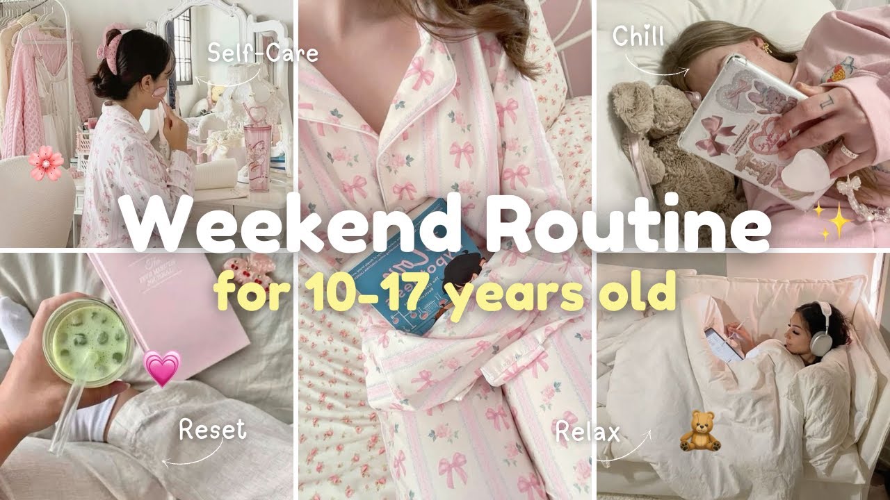 Weekend Routine for Teens (10-17) | Fun & Productive Weekend! ₊˚⊹ ...