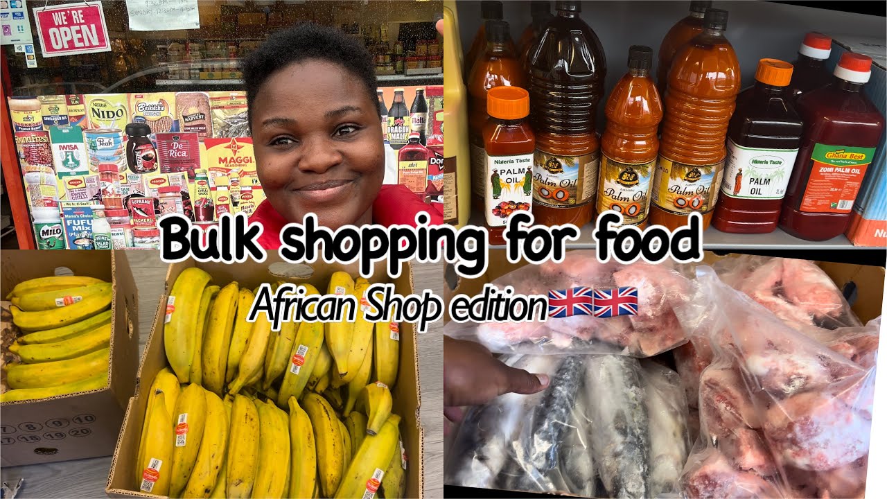 HOW I SAVE MONEY BUYING FOOD IN BULK FOR MONTHS🇬🇧/shopping for African ...