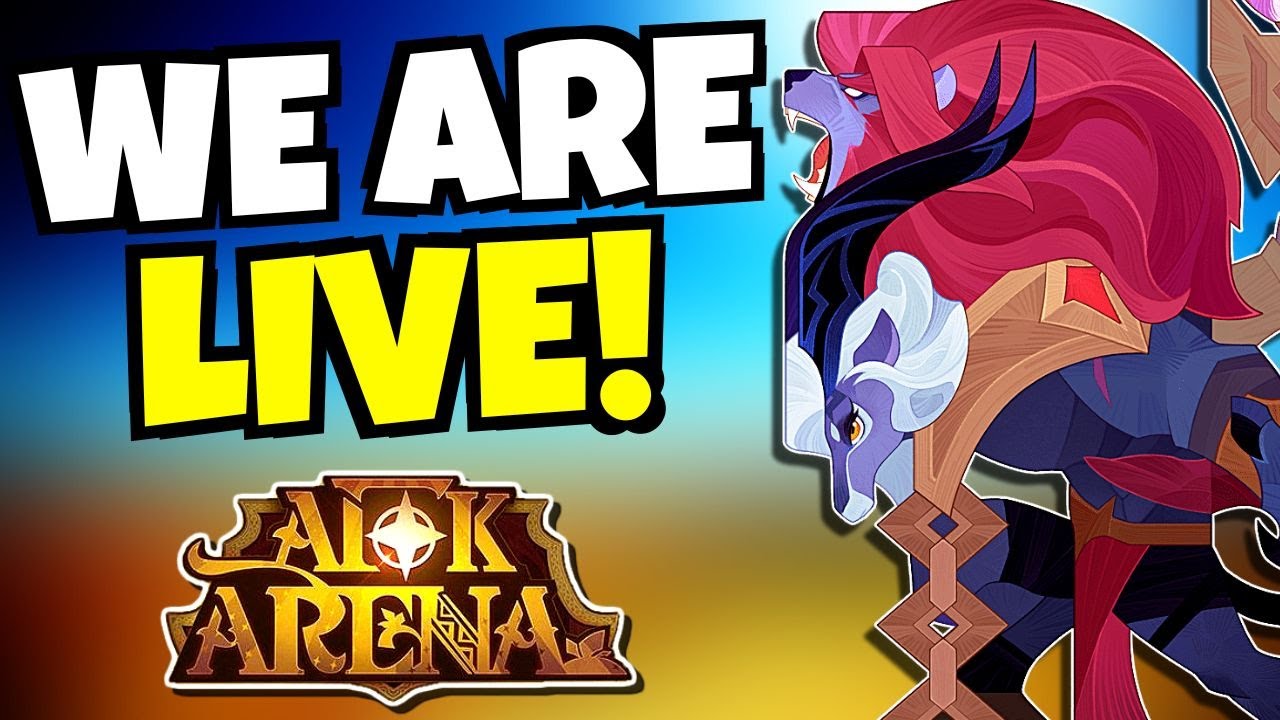 WE ARE LIVE!!! [AFK ARENA] - YouTube