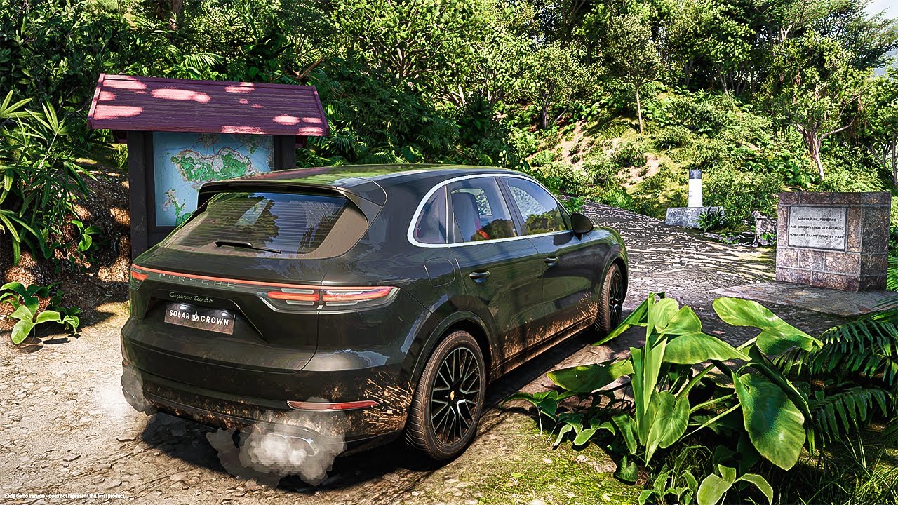 Test Drive Unlimited Solar Crown - OFFROAD - Porsche Cayenne Turbo | 4K ...