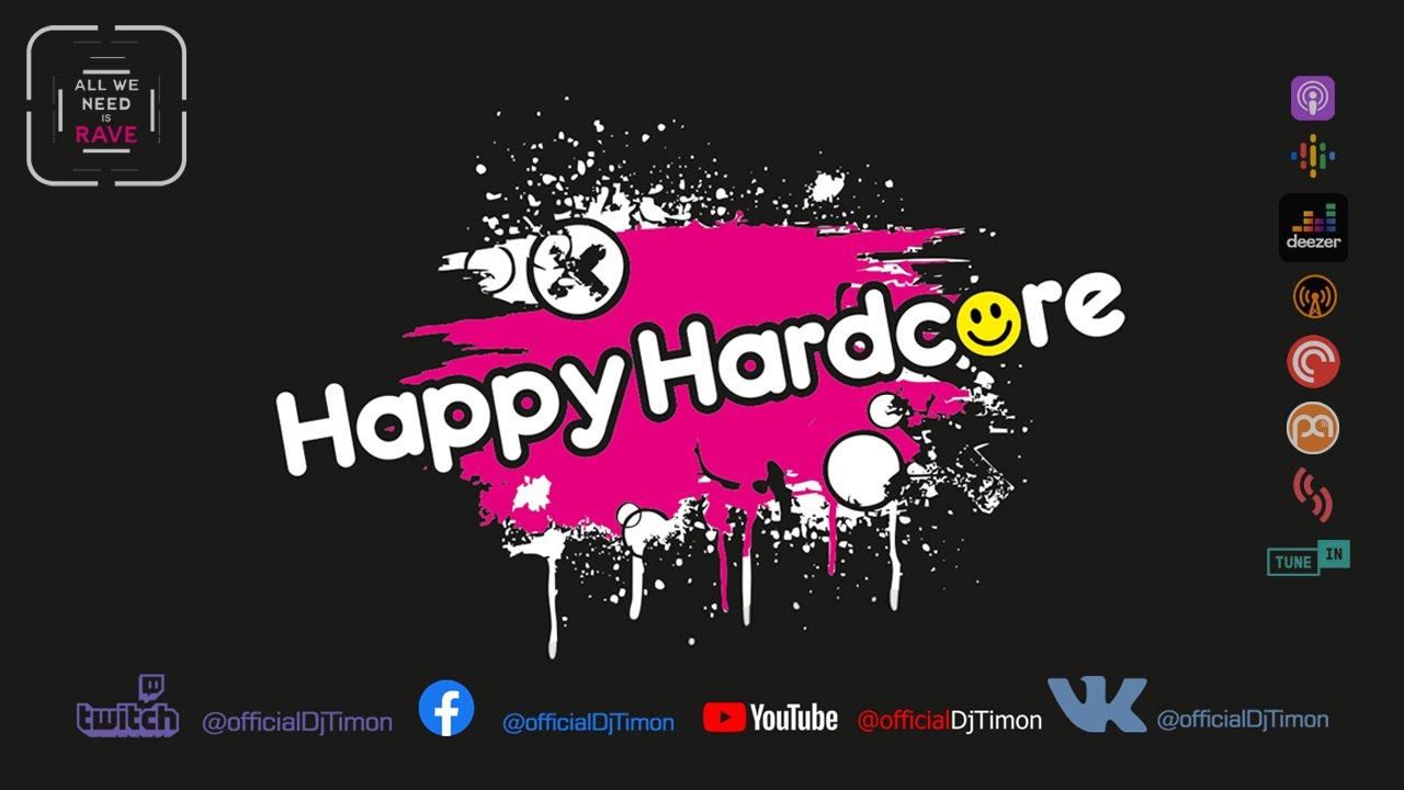 Dj Timon - Happy Hardcore №35 [ Live Stream Dj Set 23-11-2024 ] - YouTube