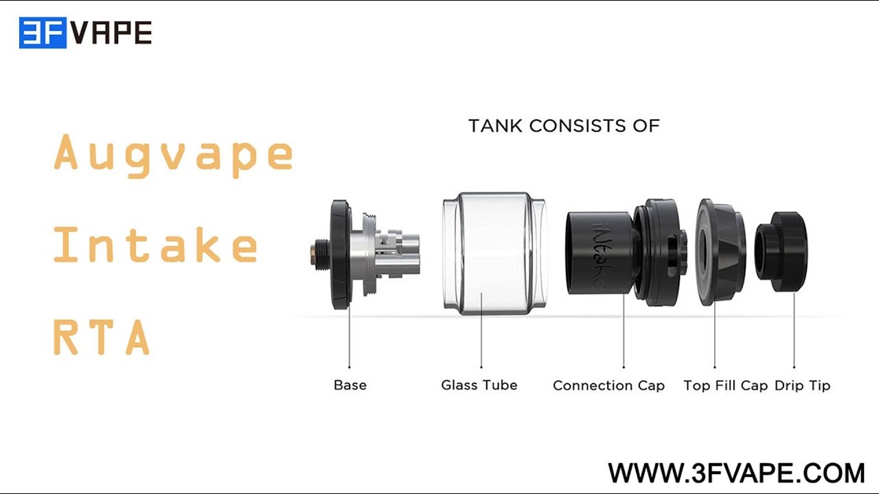 Augvape Intake Intake RTA - YouTube