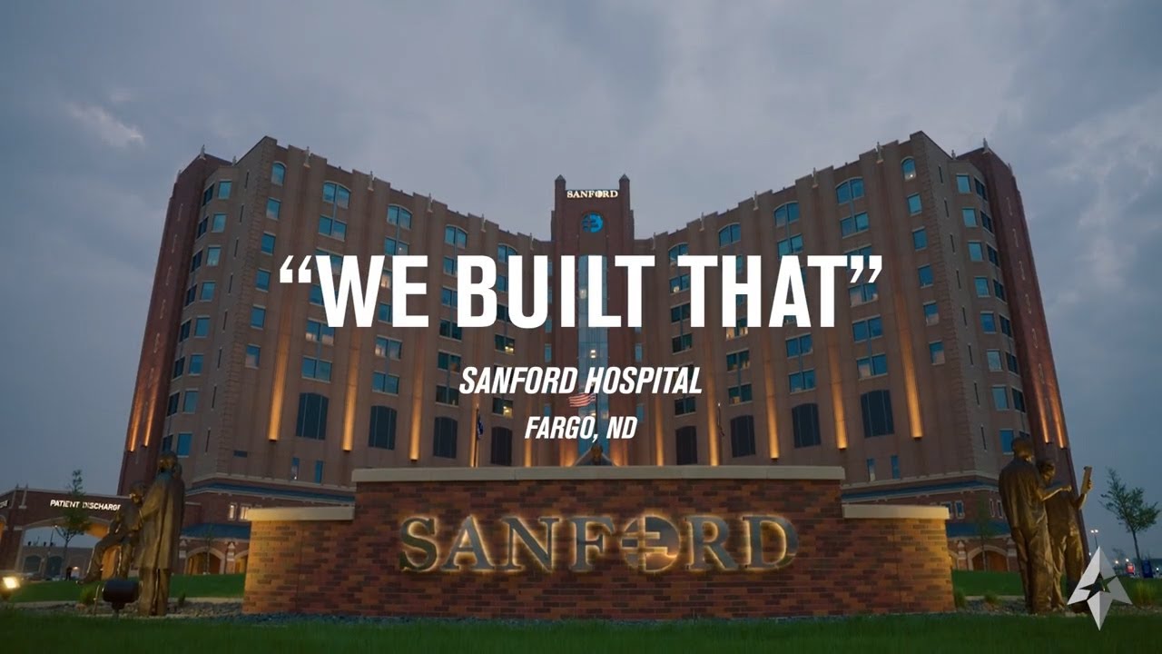 We Built That | Sanford Hospital Fargo, ND | Stories of Steel - YouTube