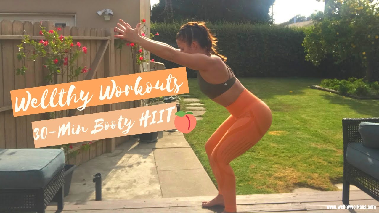 30 Minute Booty Hiit Youtube
