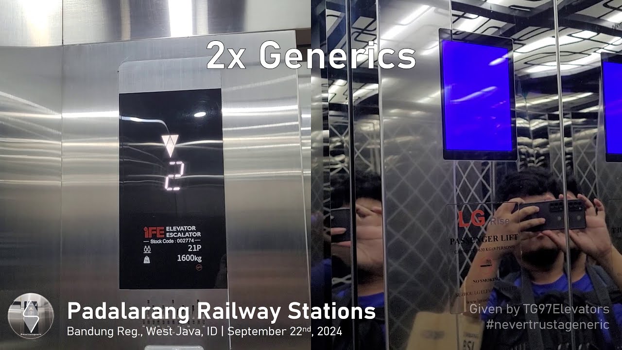 [From TG97Elevators] IFE and Generic Lifts / Elevators - Padalarang Railway Stations, West Java ...