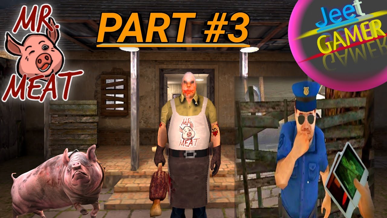 MR MEAT ARRESTED | THE END MR MEAT | MR MEAT HORROR GAMEPLAY - YouTube