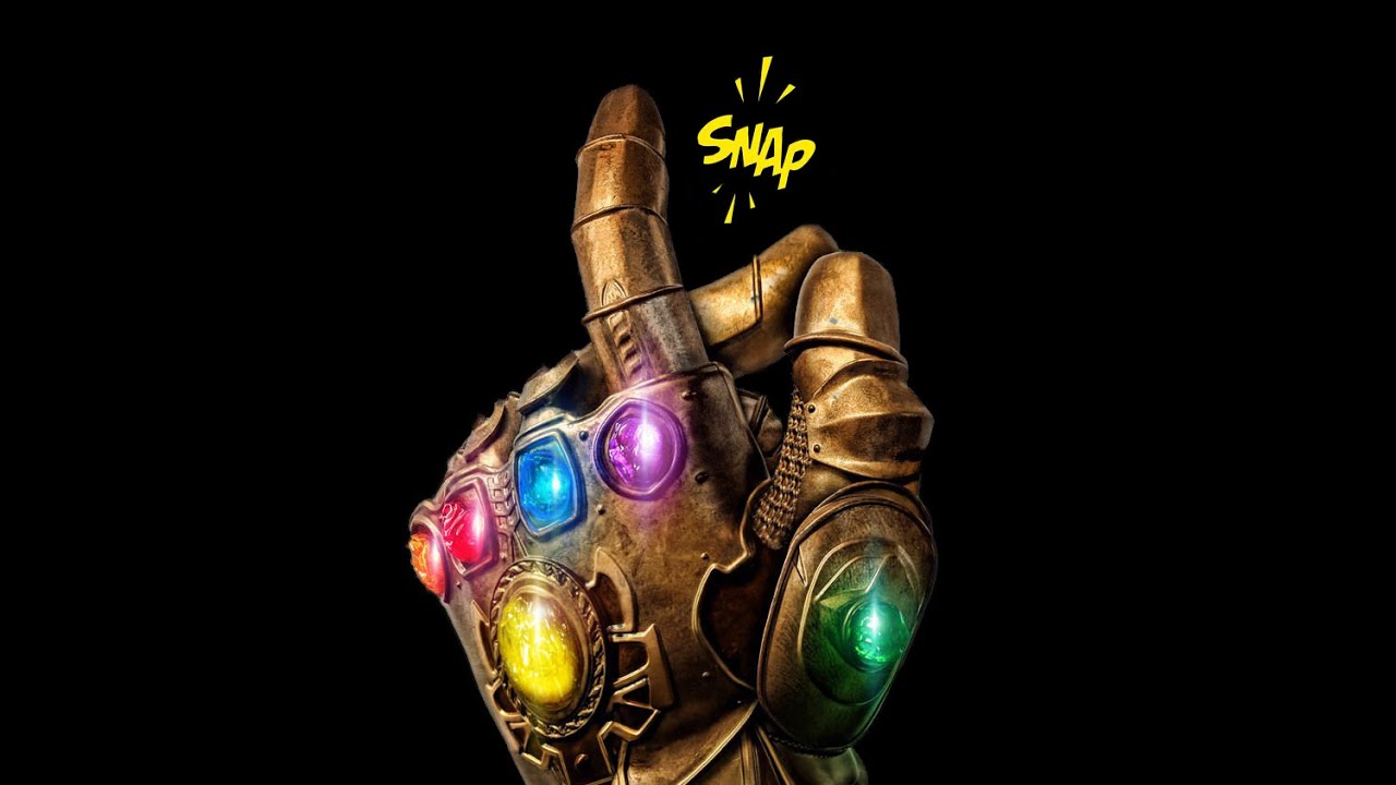 Infinity Gauntlet Snap! - YouTube