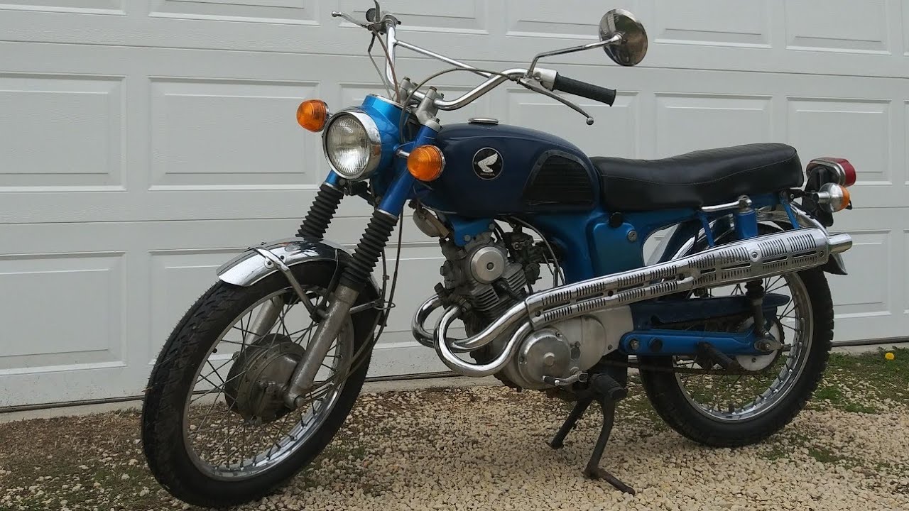 1969 Honda CL125A (final Ride) - YouTube