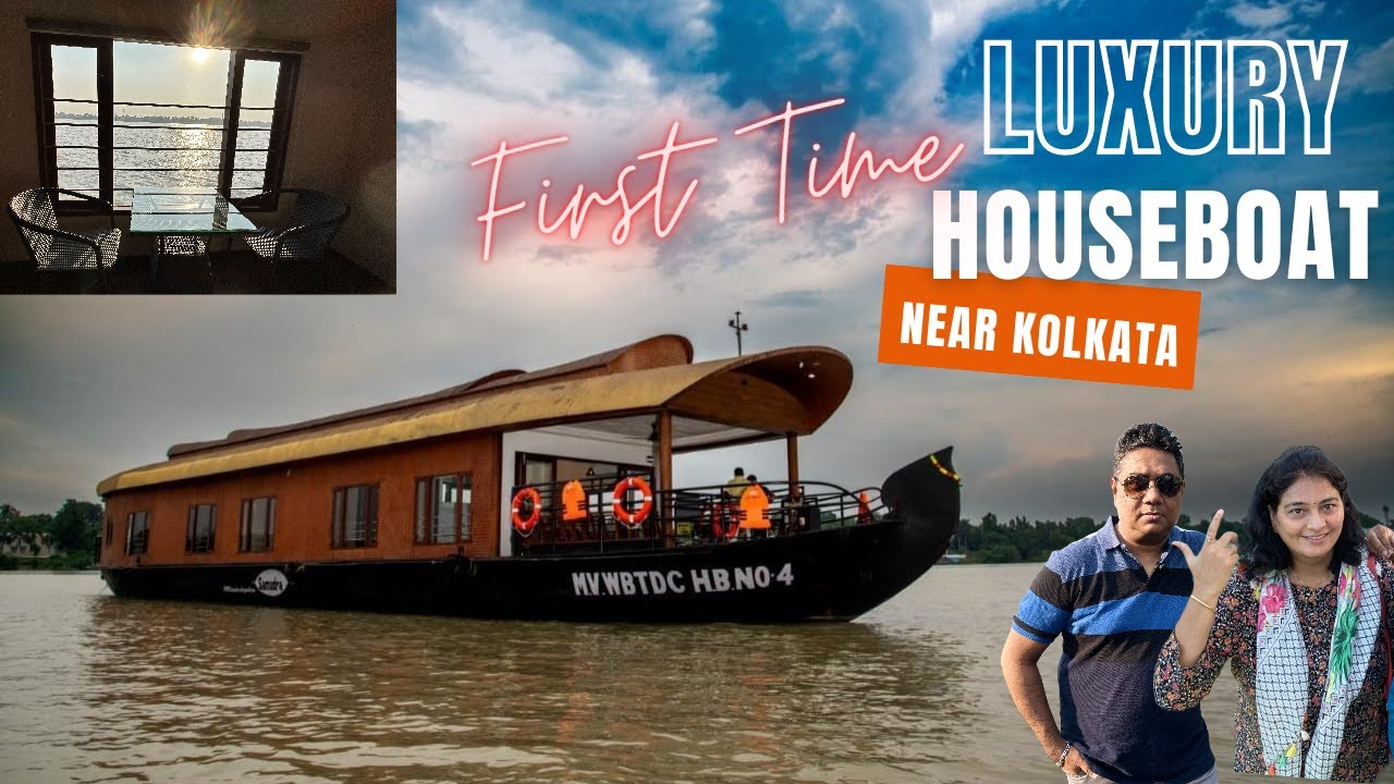 Weekend Destination near Kolkata | Luxury Houseboat 🔥| Kerala Houseboat feel - YouTube
