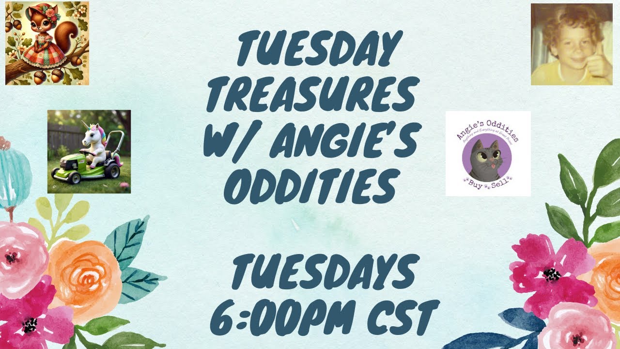 Tuesday Treasures w/ Angie's Oddities - YouTube