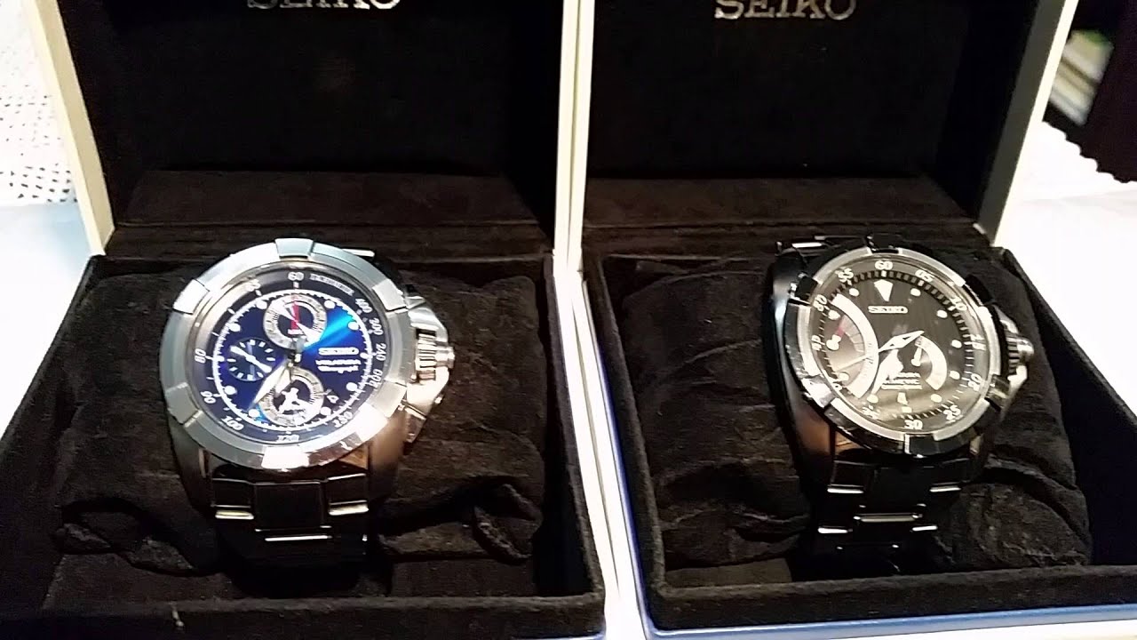 Seiko Velatura Kinetic Direct Drive+Seiko Velatura Chronograph - YouTube