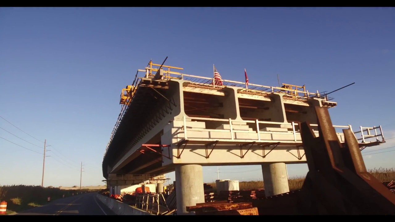 Bonner Bridge Update 10/19/17 - YouTube