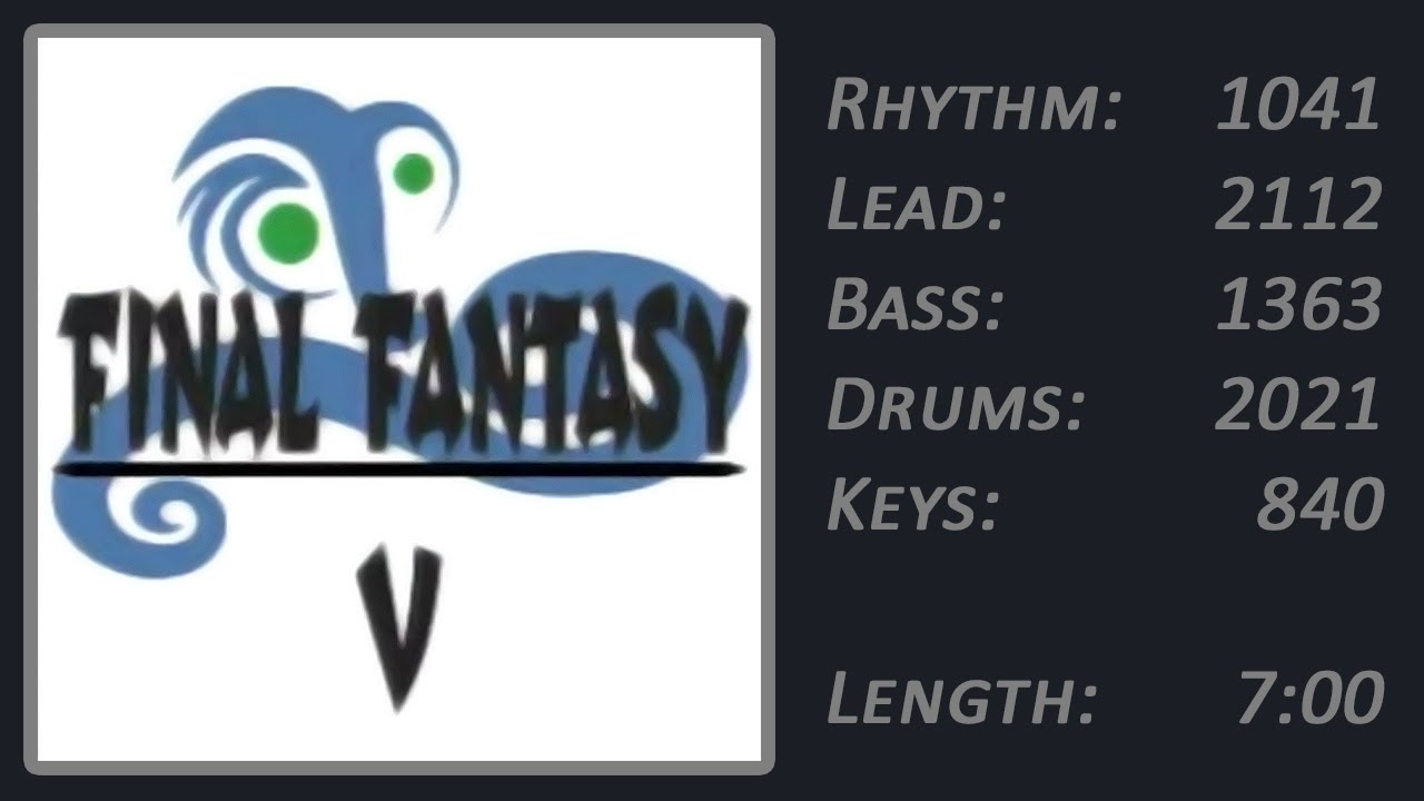 FFV Into the Void (Final Fantasy Medley) - Band - GHWOR Custom Song PS3 ...