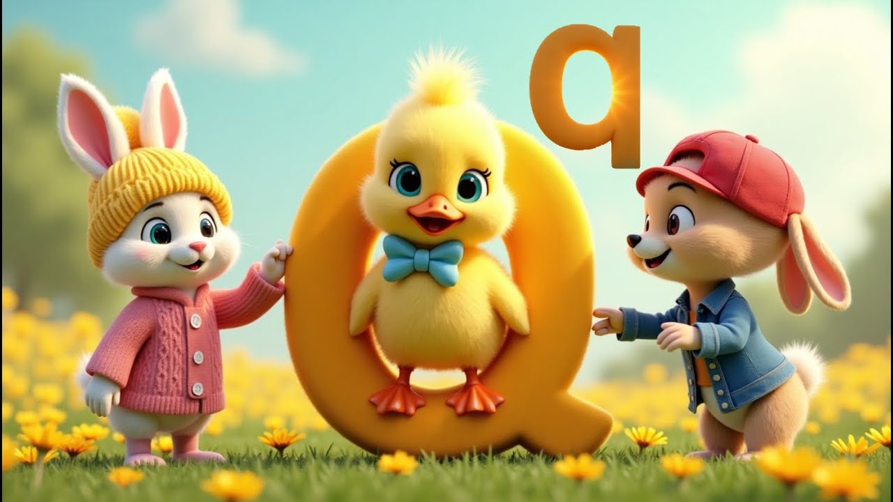 Q is for Quack! 🦆 | Learn Phonics Letter Q with Benny & Bunny! - YouTube