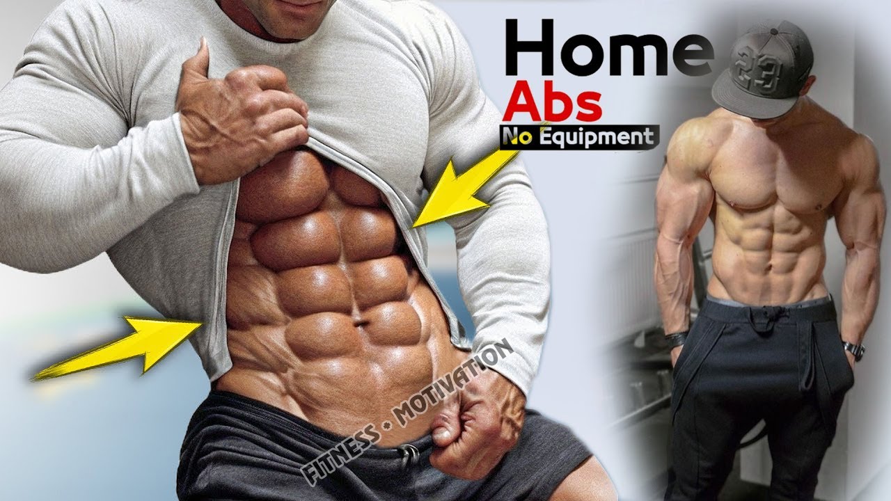 “How to get six-pack abs? ABS workout at home” ABS Workout - YouTube