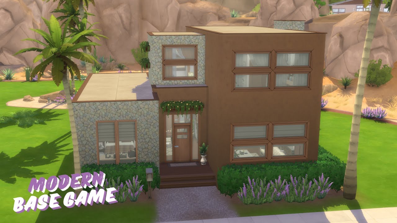 Modern Base Game Generations Home // The Sims 4 Base Game Speed Build ...