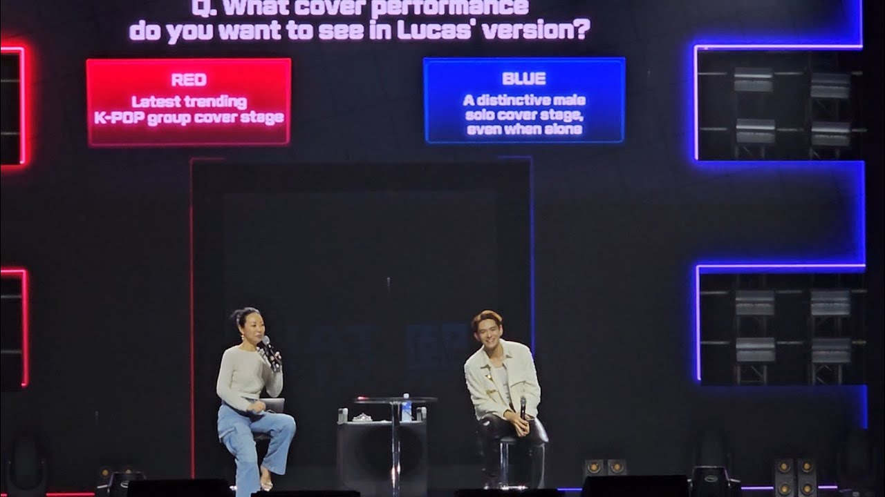 LUCAS First Fancon Tour in Asia [FIAT LUX : 熙] - Manila | Game #3: Show ...