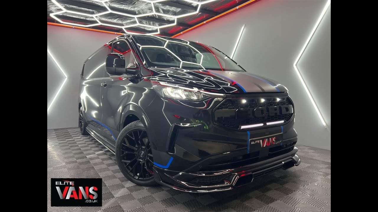 2024 24 FORD TRANSIT CUSTOM VAN LIMITED ELITE EDITION UPGRADED FRONT ...