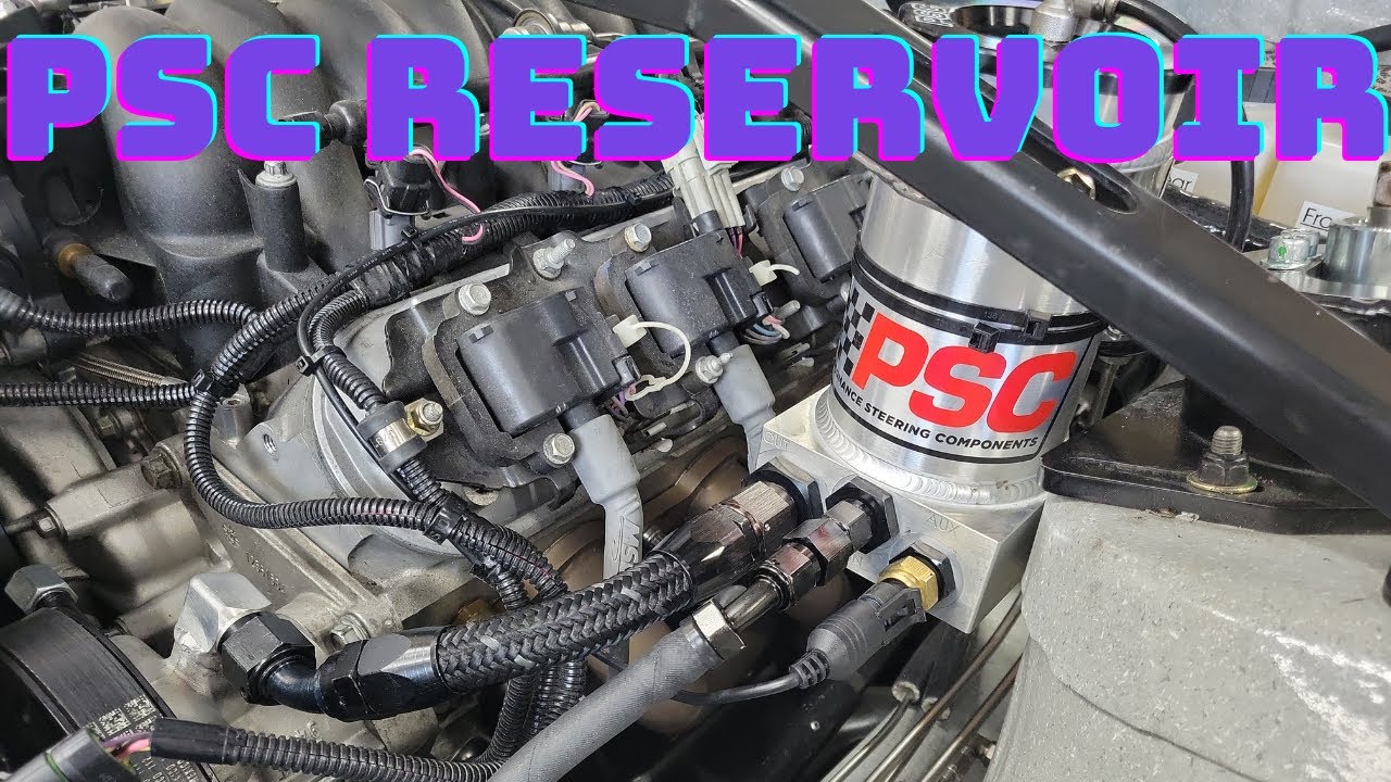 PSC Reservoir Install - Improve Your Off-Road Steering - YouTube