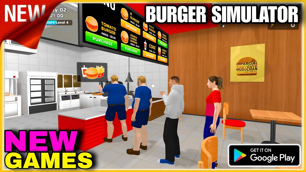 Burger Simulator Android Gameplay #newandroidgames #rhodegamer #androidgameplay #justnewgames ...