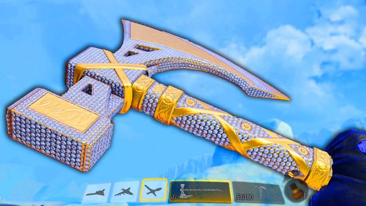 The most AMAZING Diamond Weapon in CODM (CODM Diamond camo melee fast ...