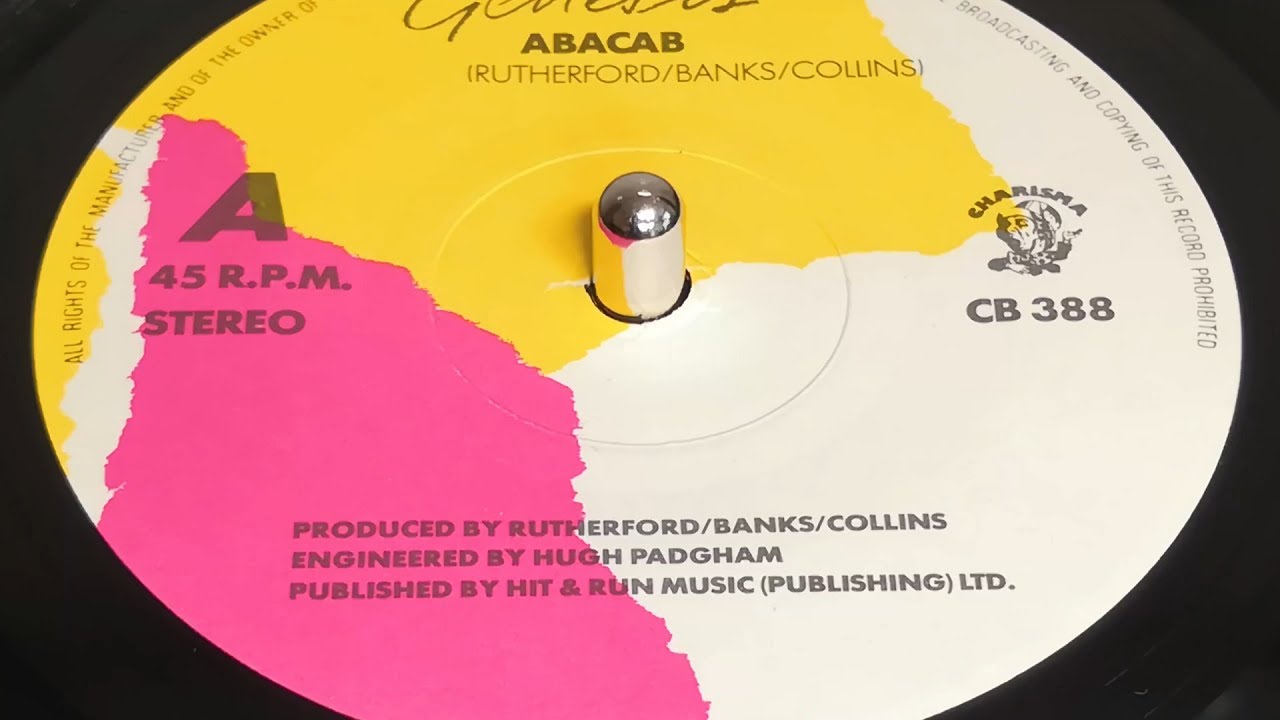 Genesis - Abacab (1981 7" Single) - YouTube