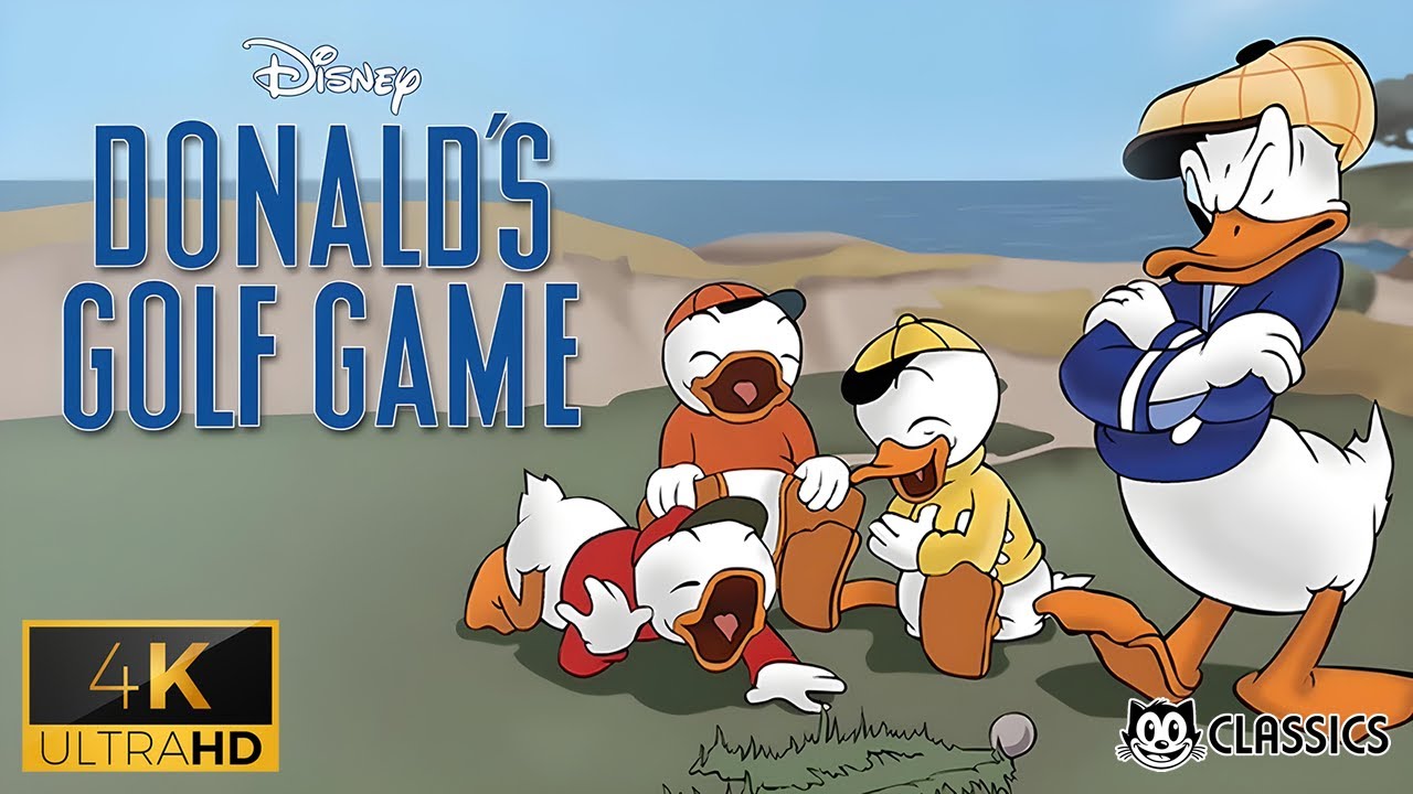 Donald Duck: Donald's Golf Game (1938) 4K Remastered | Disney Classic ...