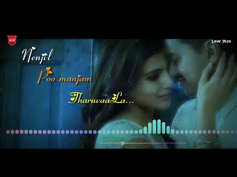 💞Ennai Thalata varuvala💞|| instrumental music &lyrics || whatspp status video || Vijay _Shalini