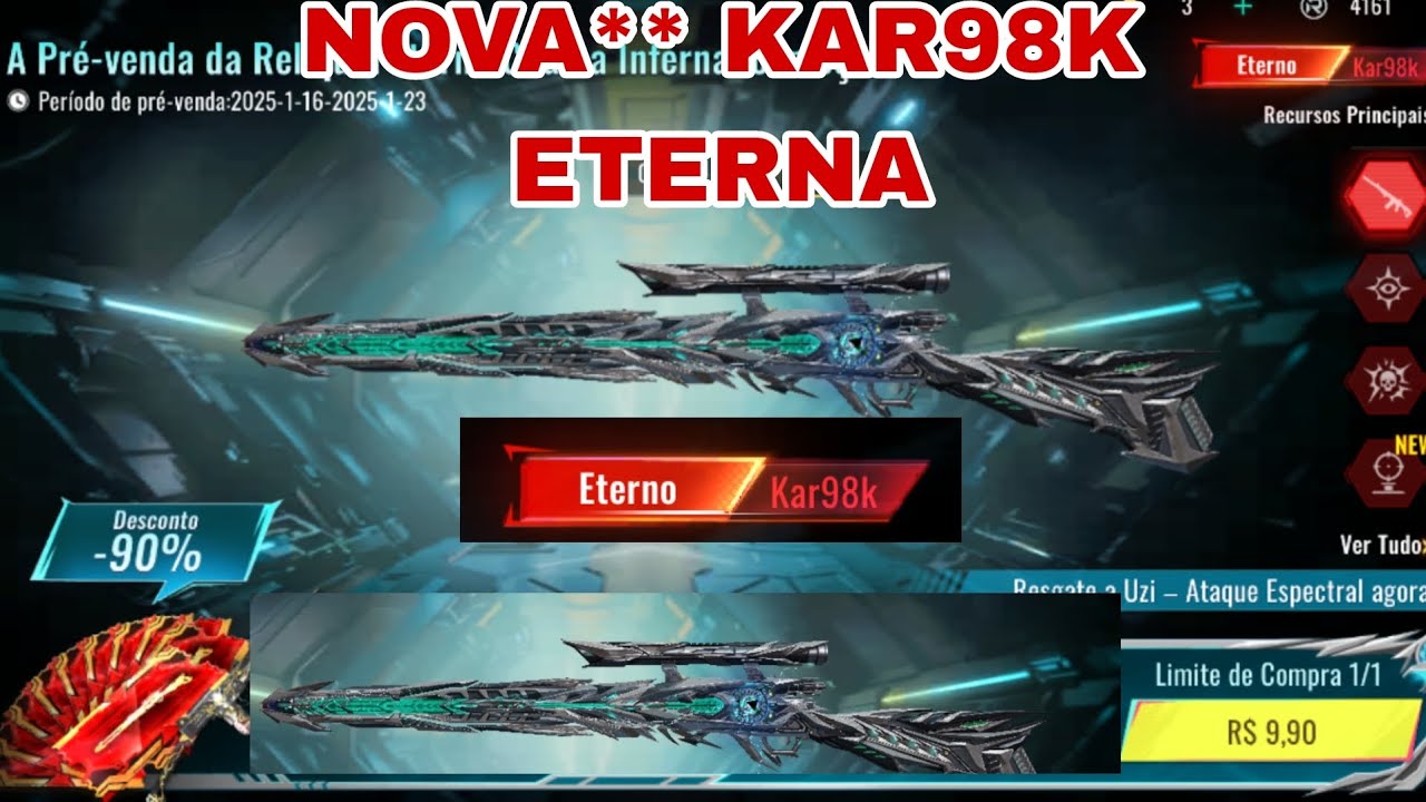 NOVA KAR98K ETERNA NO BLOOD STRIKE! - YouTube