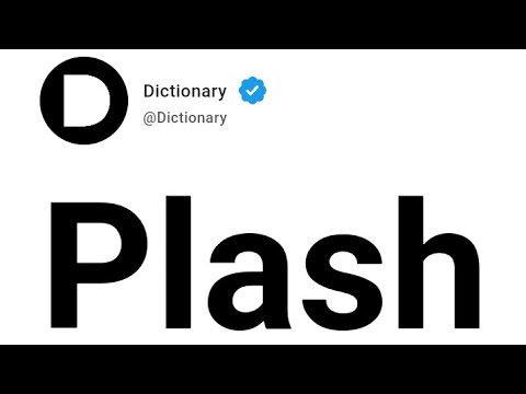 Plash Meaning In English - YouTube