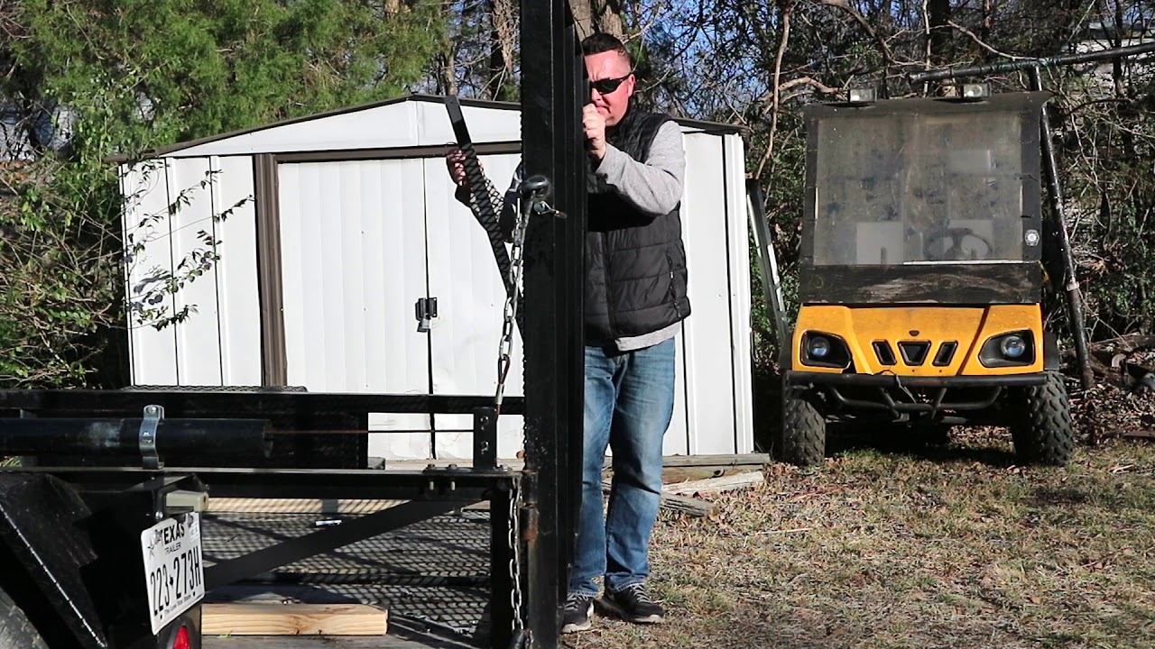 How to lengthen a untility trailer - YouTube