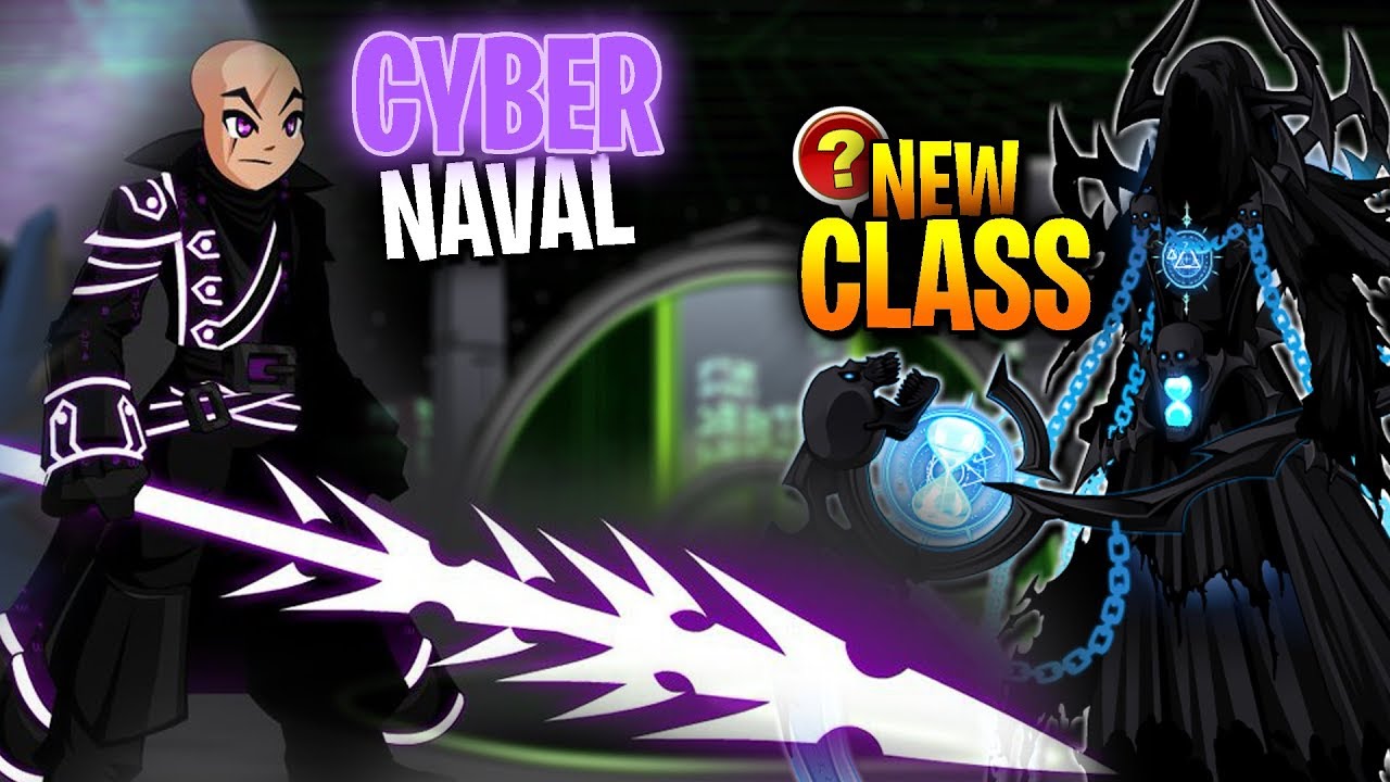 Crazy New Cyber Naval! Underworld Chrono CLASS!!! AQW - YouTube