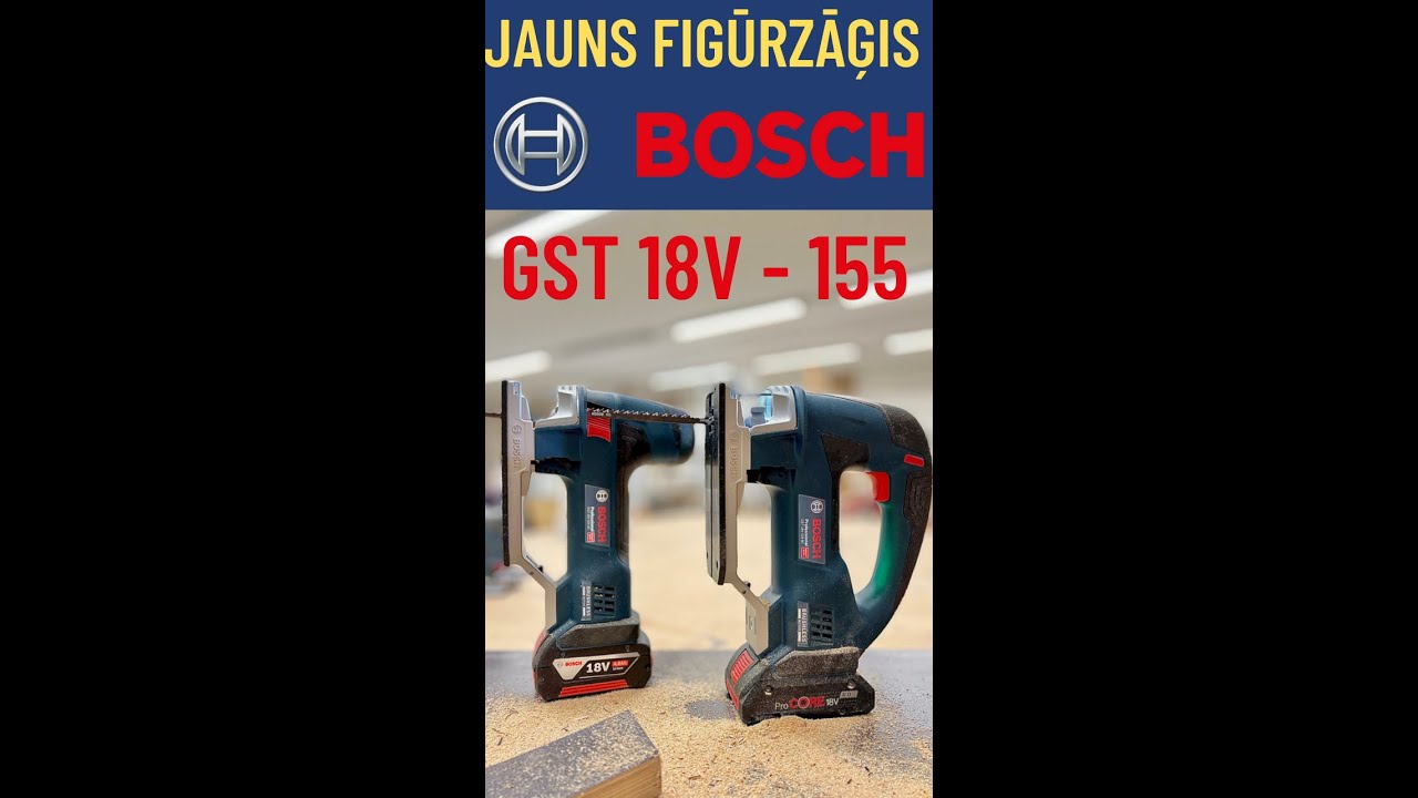 Bosch GST 18V -155 - YouTube