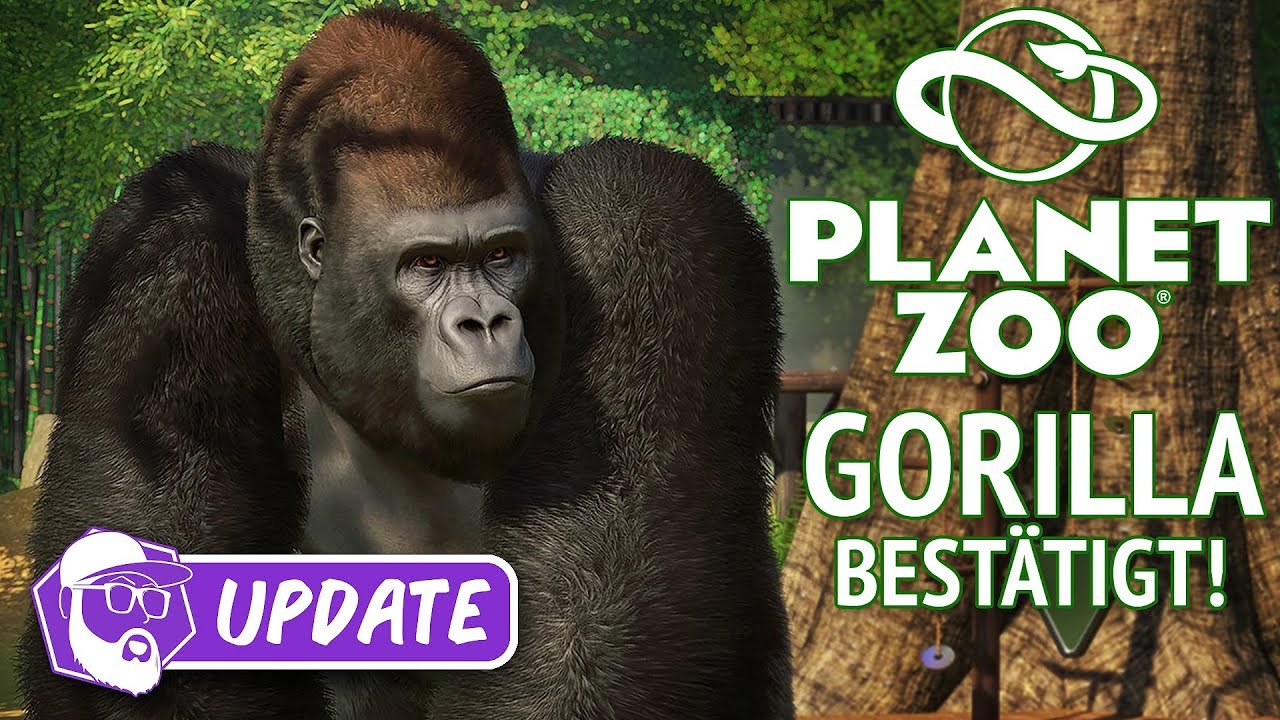 🐯 Gorilla Bestätigt! - Planet Zoo Update #29 - YouTube